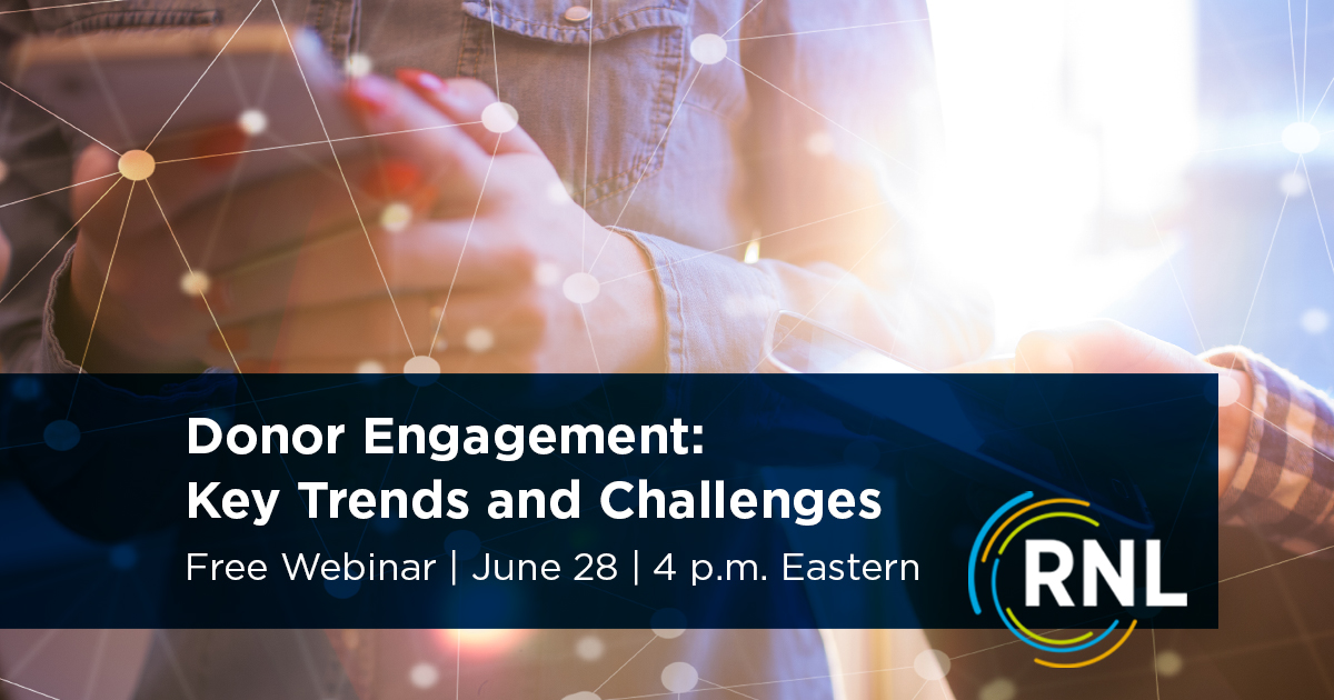 On-Demand Webinar: Donor Engagement: Key Trends and Challenges