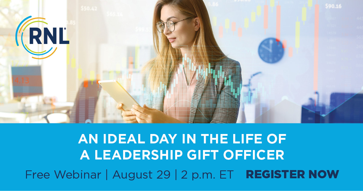 On-Demand Webinar: An Ideal Day in the Life of a Leadership Gift Officer