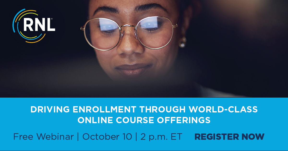 On-Demand Webinar: Driving Enrollment Through World-Class Online Course ...