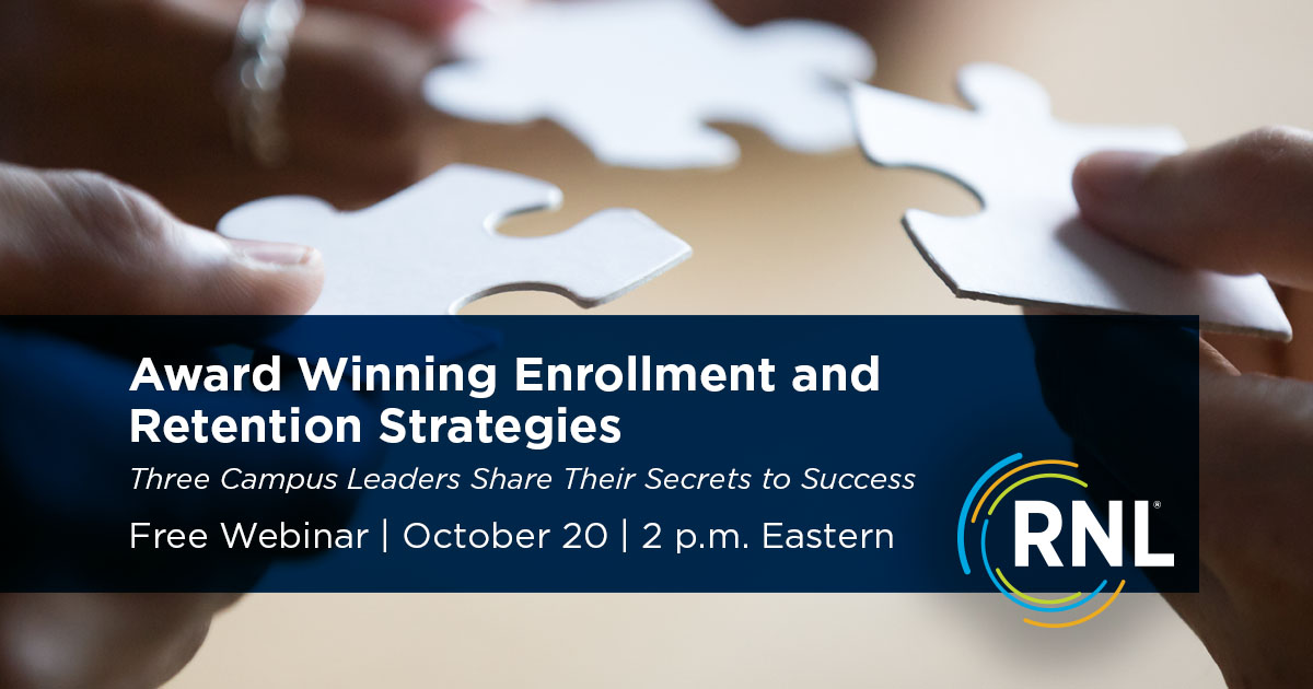 On-Demand Webinar: Award Winning Enrollment and Retention Strategies