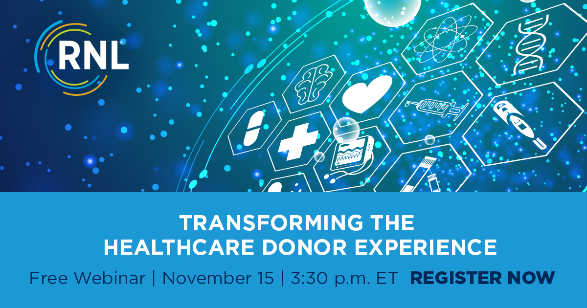 On-Demand Webinar: Transforming the Healthcare Donor Experience