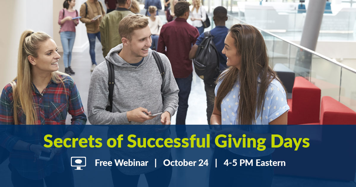 Webinar: Secrets of Successful Giving Days
