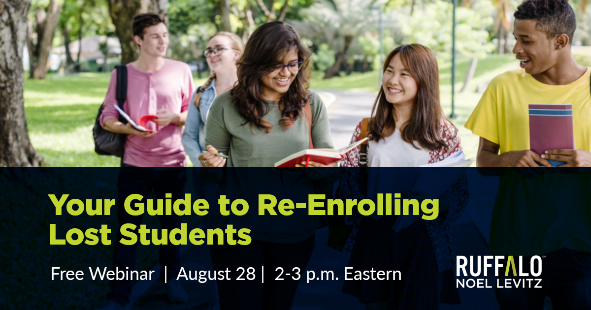 Upcoming Webinar: Your Guide to Re-Enrolling Lost Students